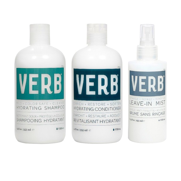 verb | Hair | New Verb Hydrate Trio Set Shampoo Conditioner Leavein ...